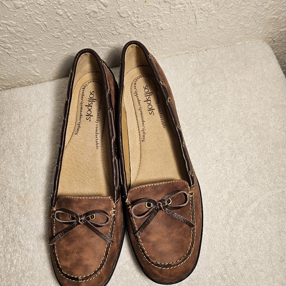 Softspots | Shoes | Womens Softspots Ally Boat Shoes Brown Suede With ...